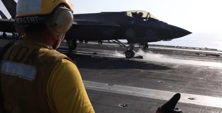 US military says stealth bombers, fighters, and 'special capabilities ...