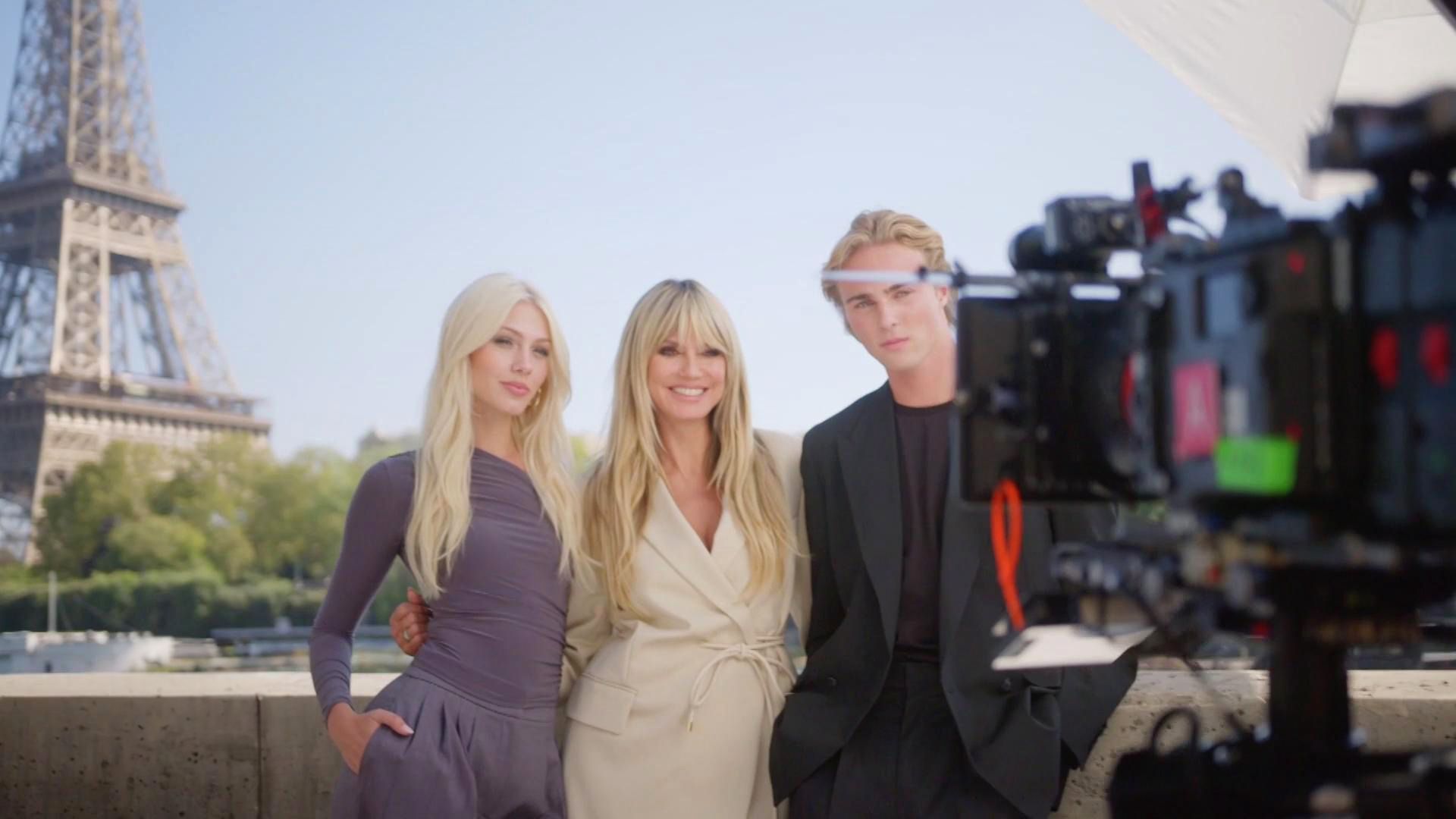 Heidi & GNTM-Gewinner Moritz und Daniela erobern Paris