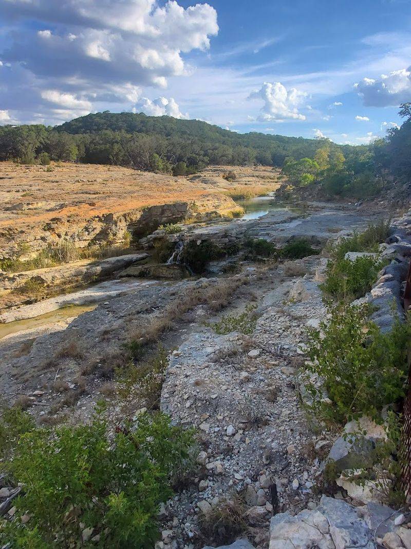 This limestone gorge hike in Texas follows a trail of dinosaur tracks