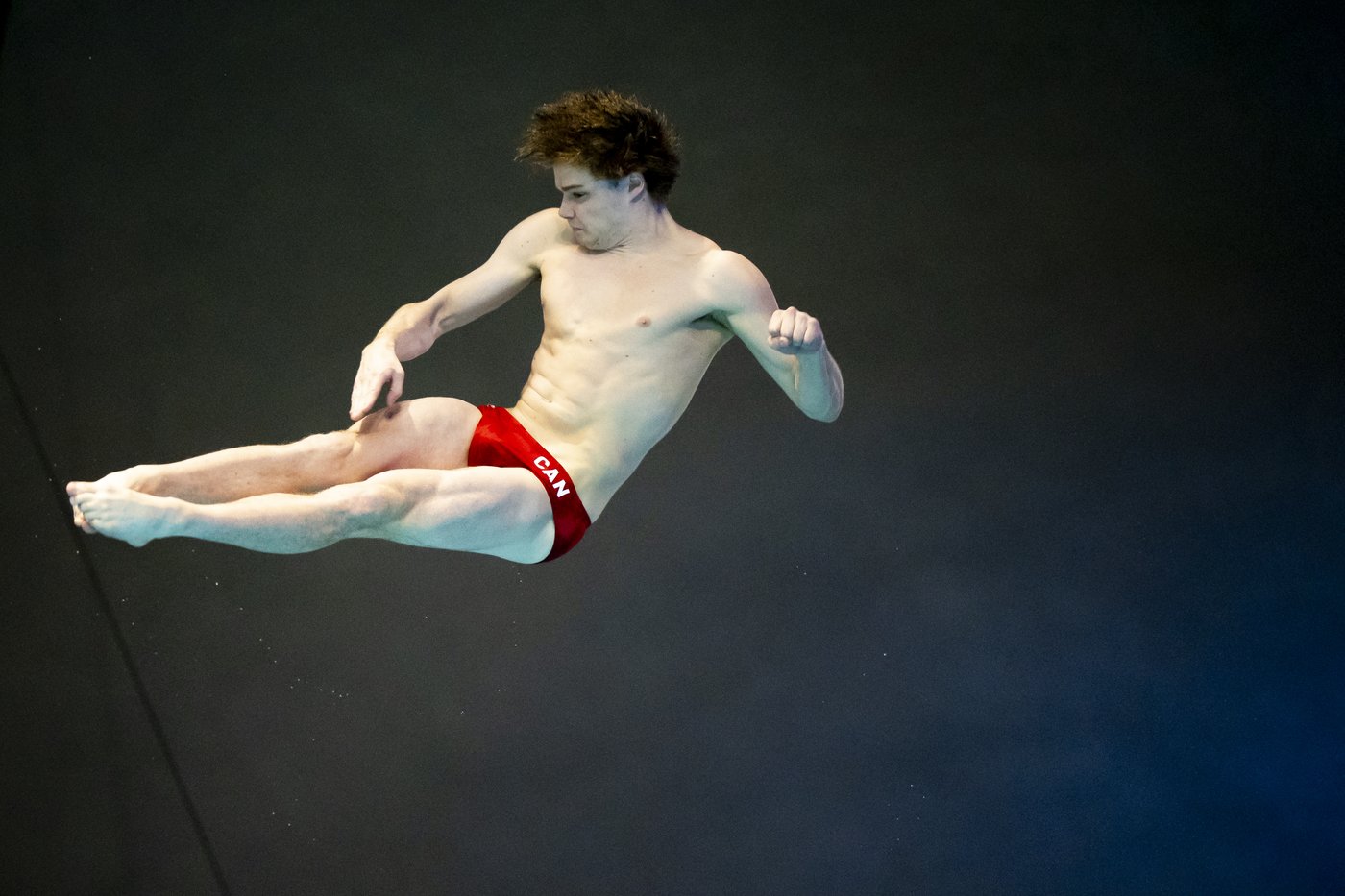 Zsombor-Murray leads a day of positives for Canadian divers at World Cup