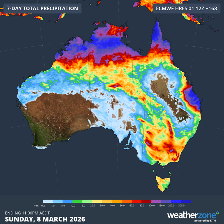 Tropical cyclone risk increasing near Australia this week