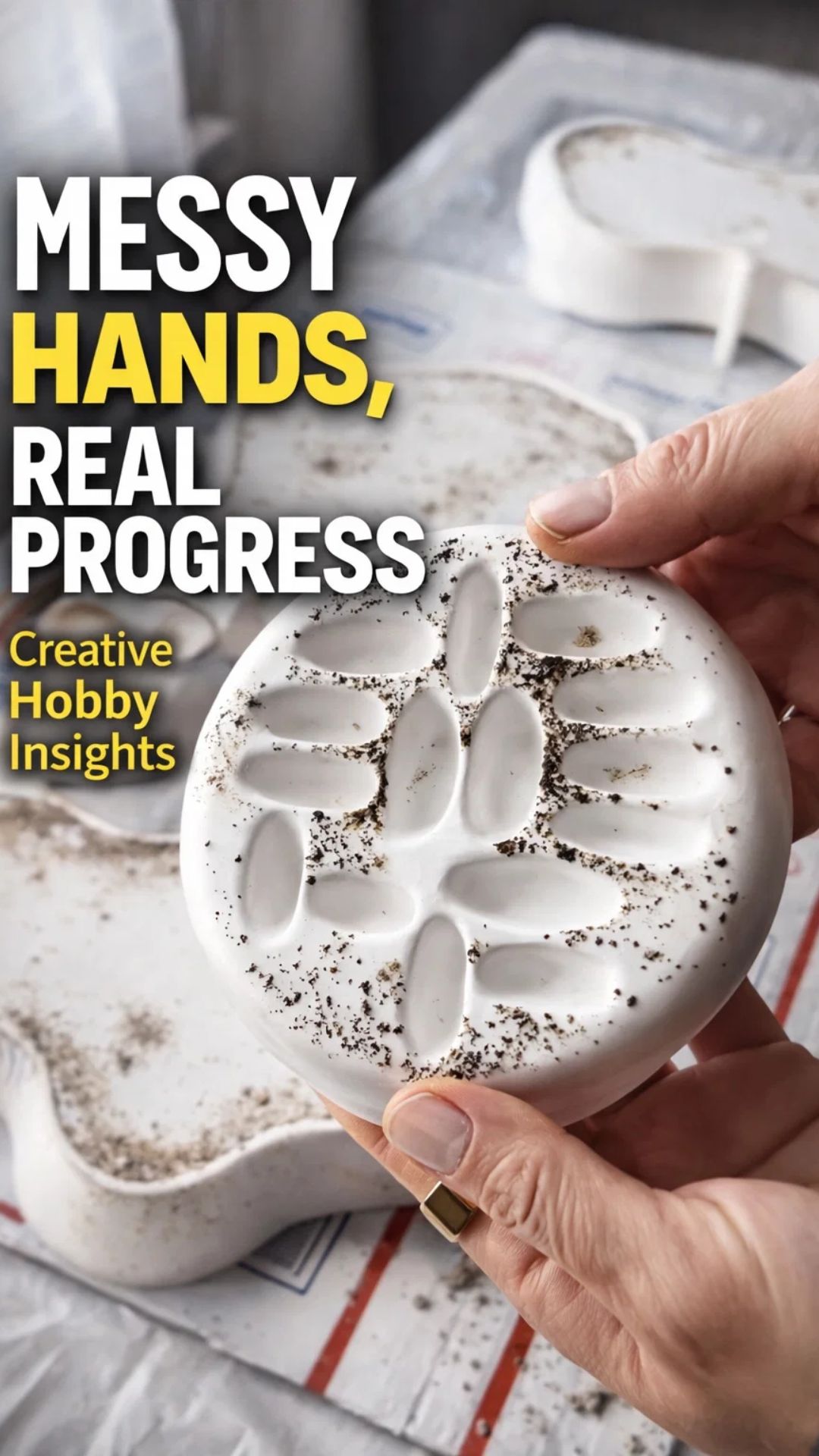 Messy hands, real progress: Creative hobby insights