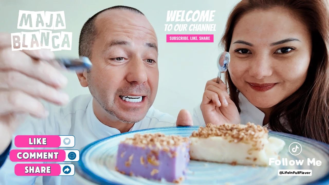 Authentic maja blanca recipe Filipino coconut pudding delight