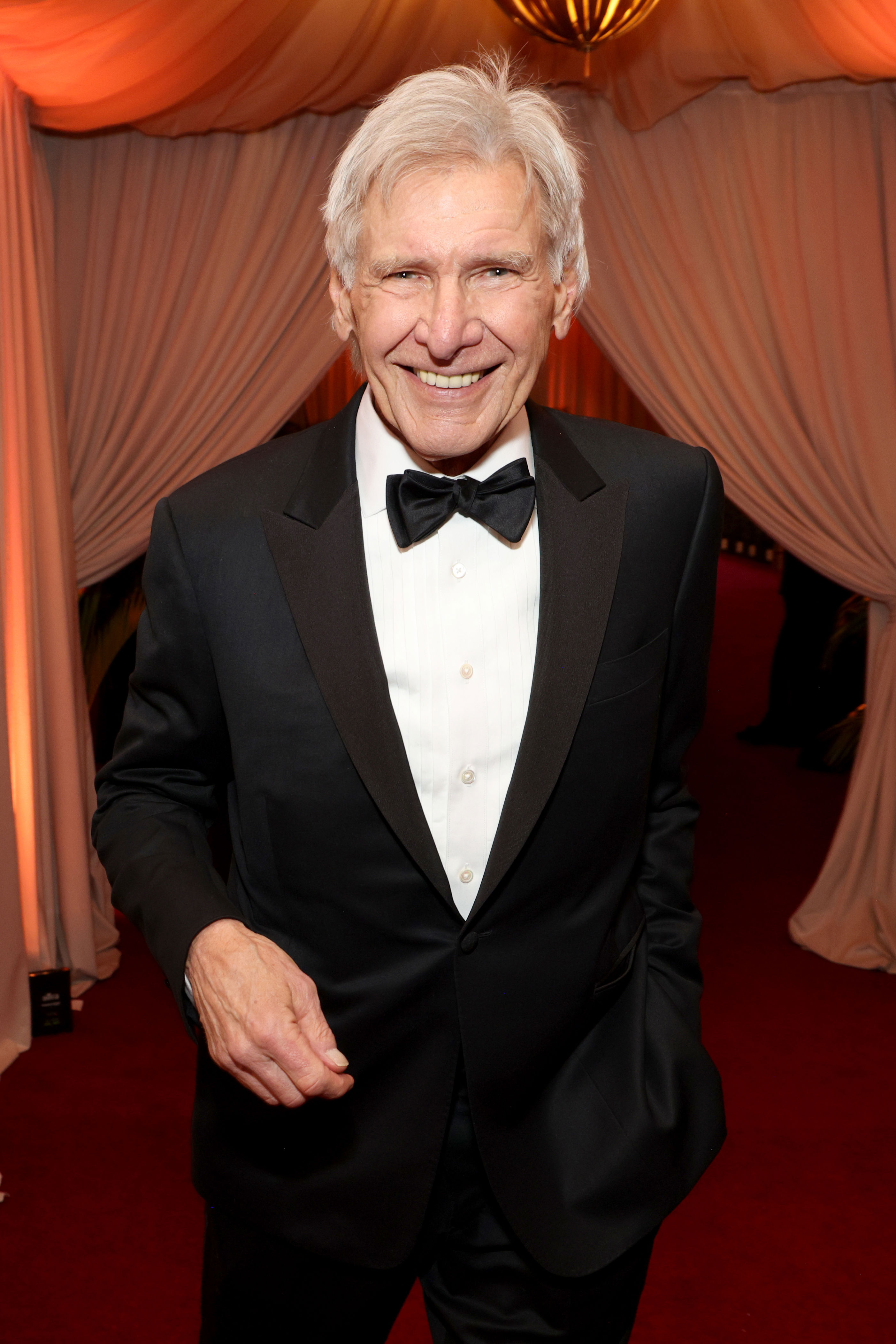 Tearful Harrison Ford thanks wife Calista Flockhart in heartfelt Life ...