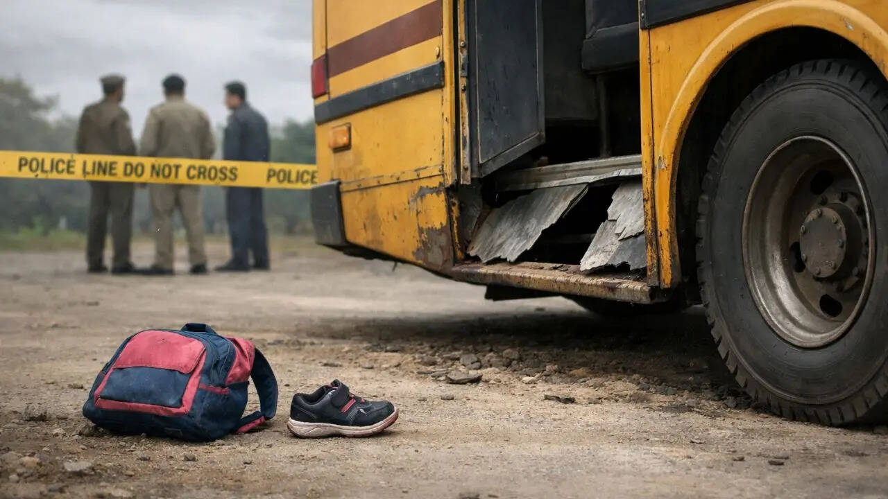 6-year-old girl falls through broken school bus floor, crushed under ...