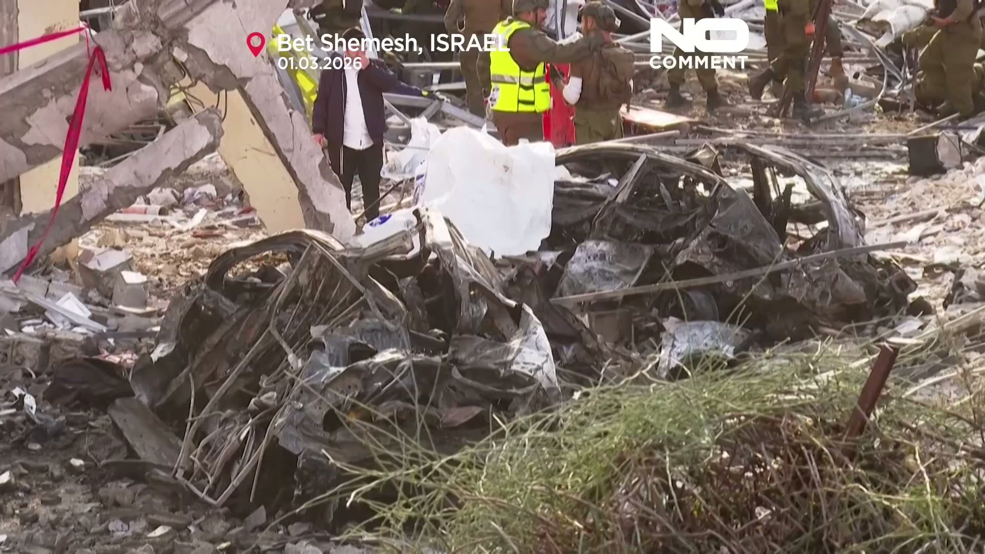 Un ataque con misiles iraníes en Beit Shemesh deja al menos 9 muertos ...