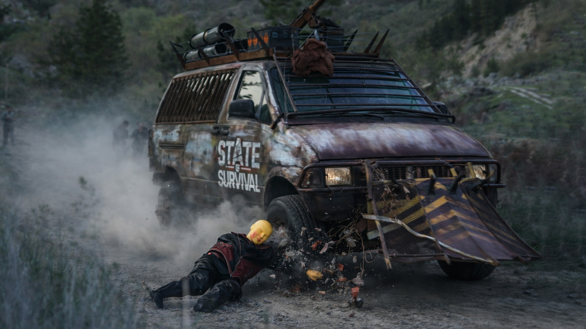 How we safely filmed a car impact scene