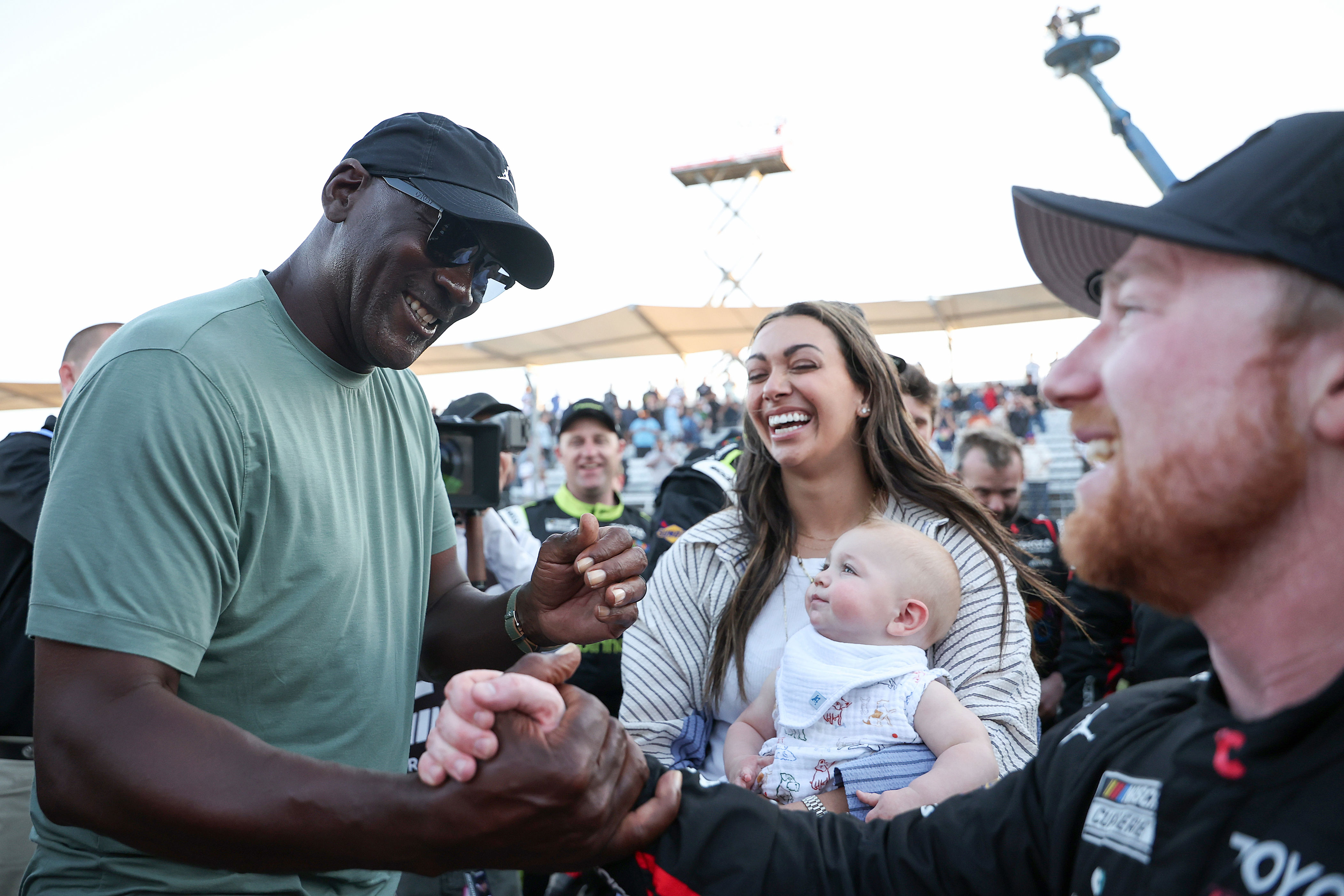 Michael Jordan went viral after his driver Tyler Reddick made NASCAR ...