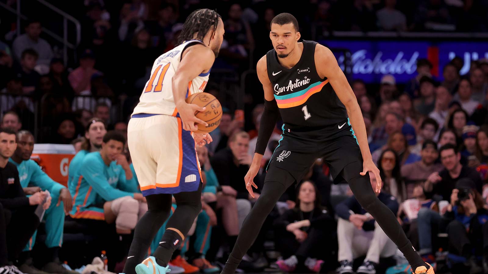 Spurs fans calling for Jalen Brunson next after Game 6 win vs OKC