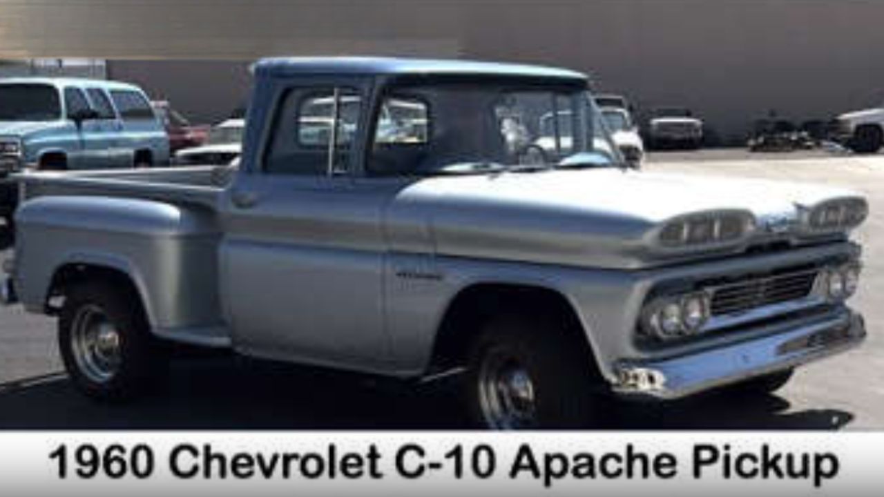 1960 Chevrolet Apache 10 short bed stepside pickup daily drive