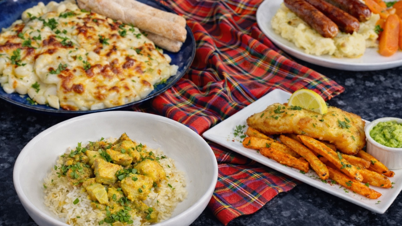 Simple Scottish family dinners for the week