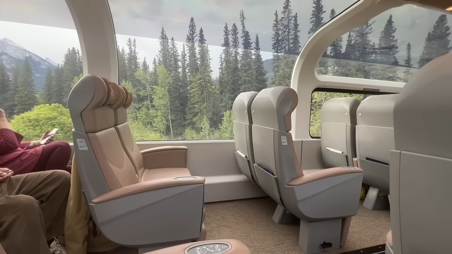 Canada’s most exclusive train doesn’t let you sleep onboard