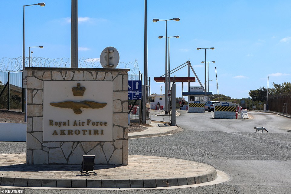 Royal Air Force base in Cyprus has been hit by an Iranian drone