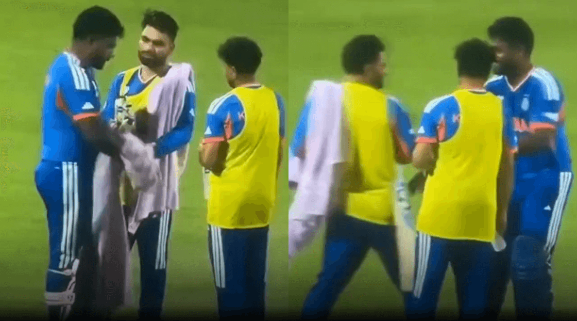 Funny moment in the middle! watch Rinku Singh mistakenly walks away ...