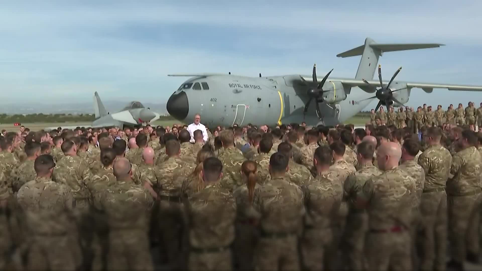 Suspected drone strike hits RAF base in Cyprus