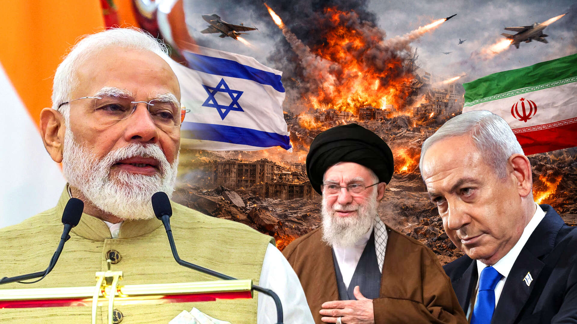 Modi breaks silence on Middle East crisis, urges calm and dialogue amid ...
