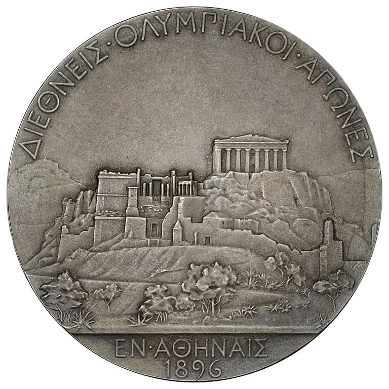 A rare crown jewel: World's first modern Olympic medal fetches €120,000 ...