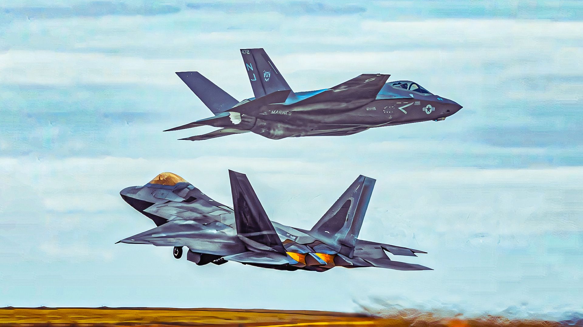 The striking differences pilots notice between the F-35 Lightning II ...