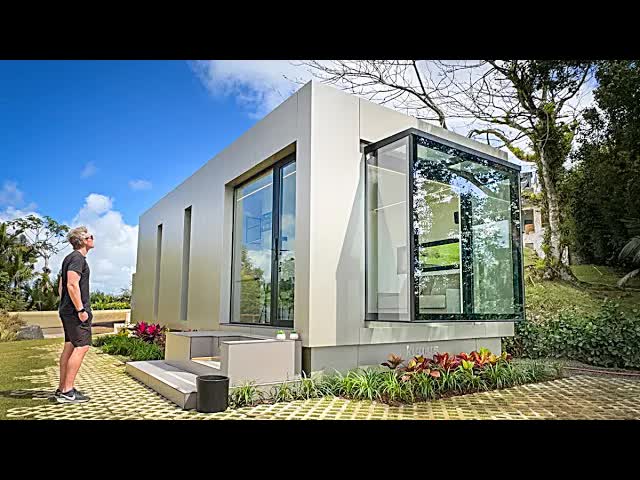 Evoque prefab home with a million dollar view!