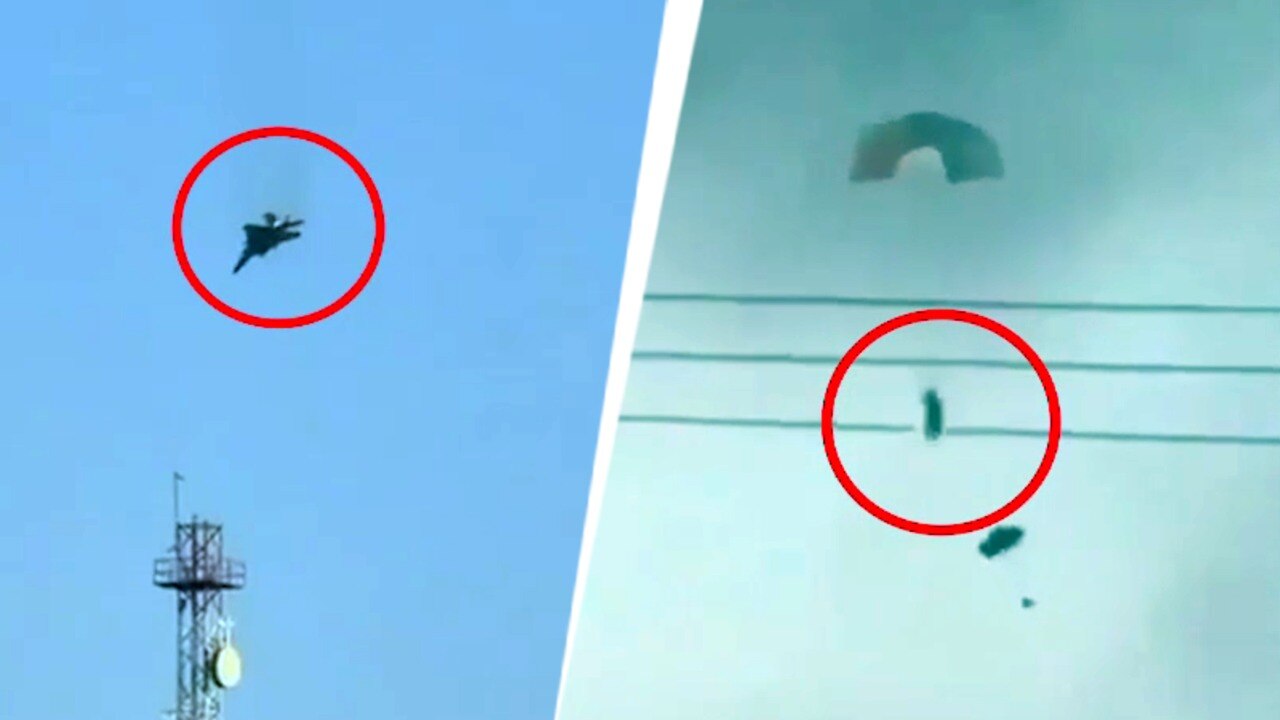 Video: US F-15 fighter crashes over Kuwait amid Iran conflict, pilot ejects