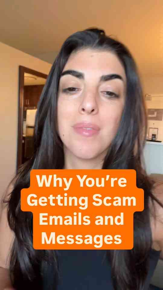 Top three reasons you receive scam messages