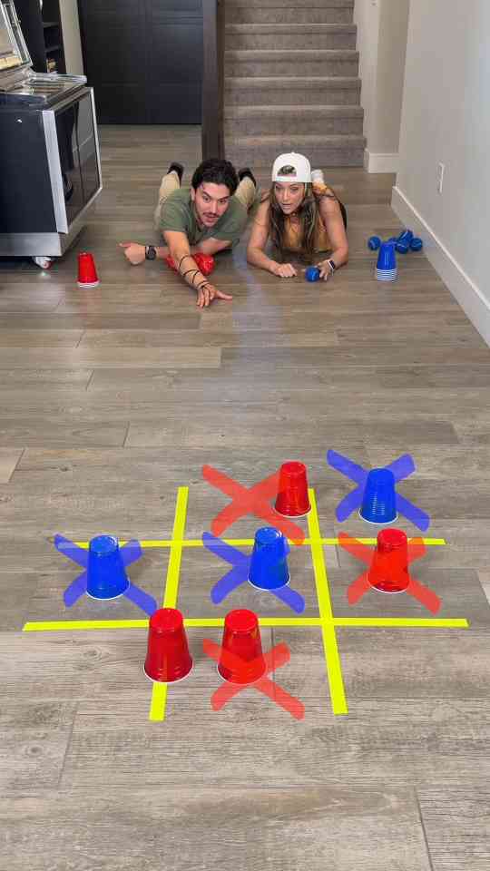 Tricky tic tac toe strategy game