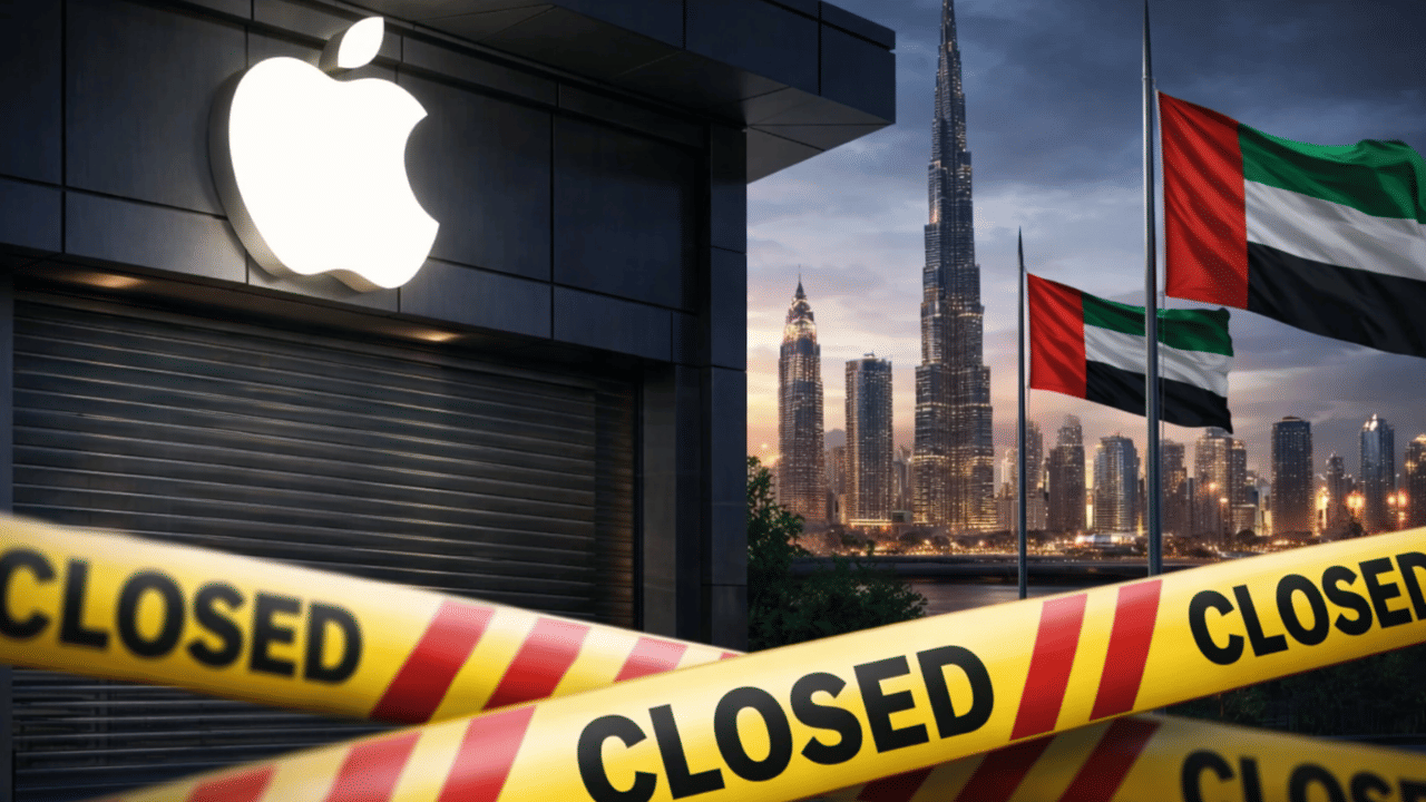 Apple UAE stores closed in Abu Dhabi, Dubai and Al Ain over regional unrest
