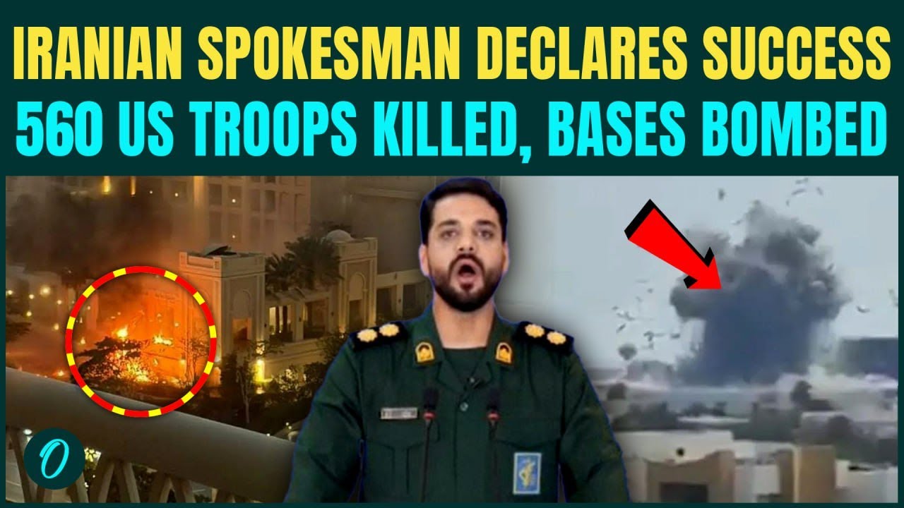 Iran claims US base in Kuwait 'completely destroyed' | 560 American ...