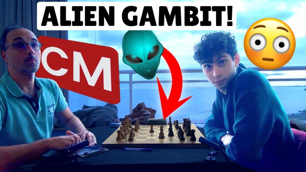 Chess master faces the alien gambit in a real tournament
