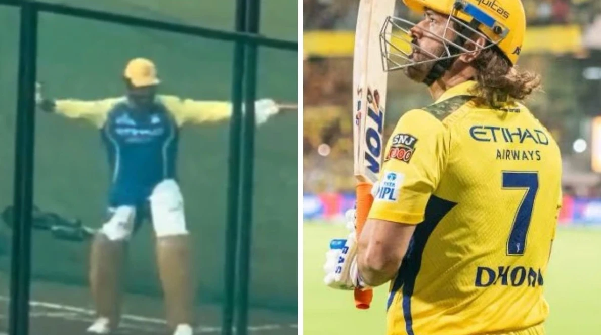 Watch: MS Dhoni’s dance moves steal show at CSK training camp before ...