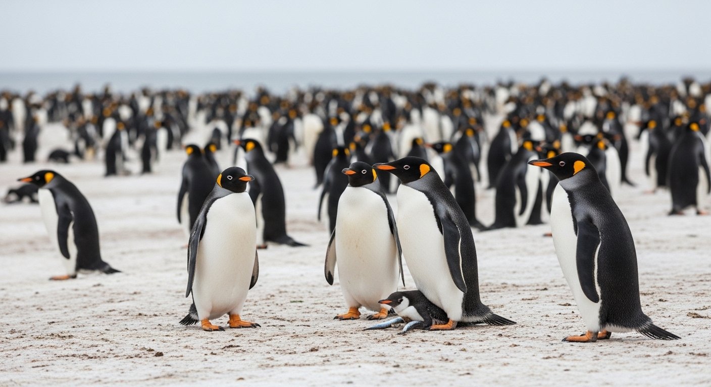 The penguin who walked alone