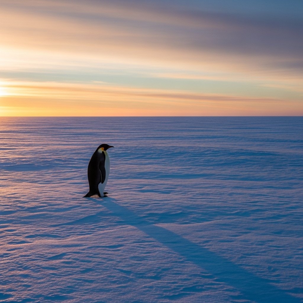 The penguin who walked alone