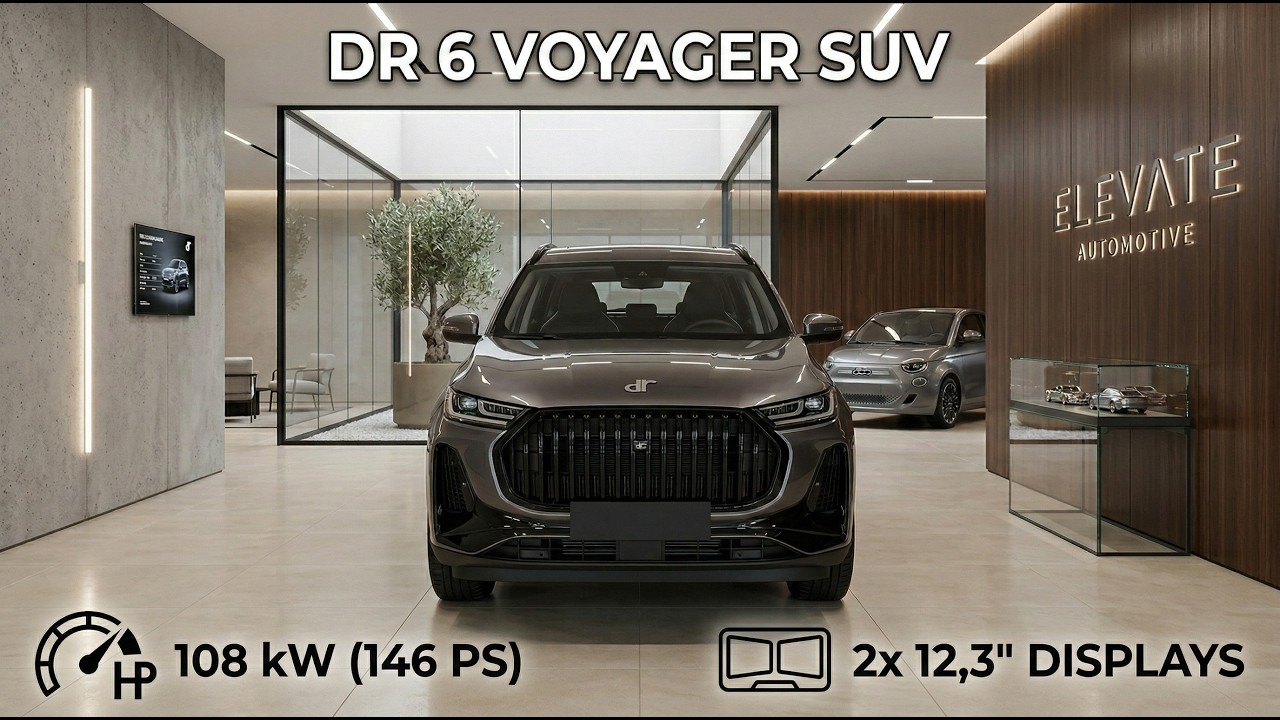 2026 DR 6 Voyager SUV – Kompakt-SUV mit 108 kW im Check