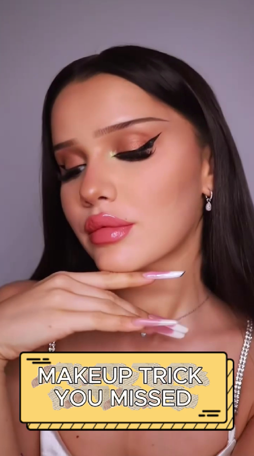 Makeup detail that creates a more polished finish