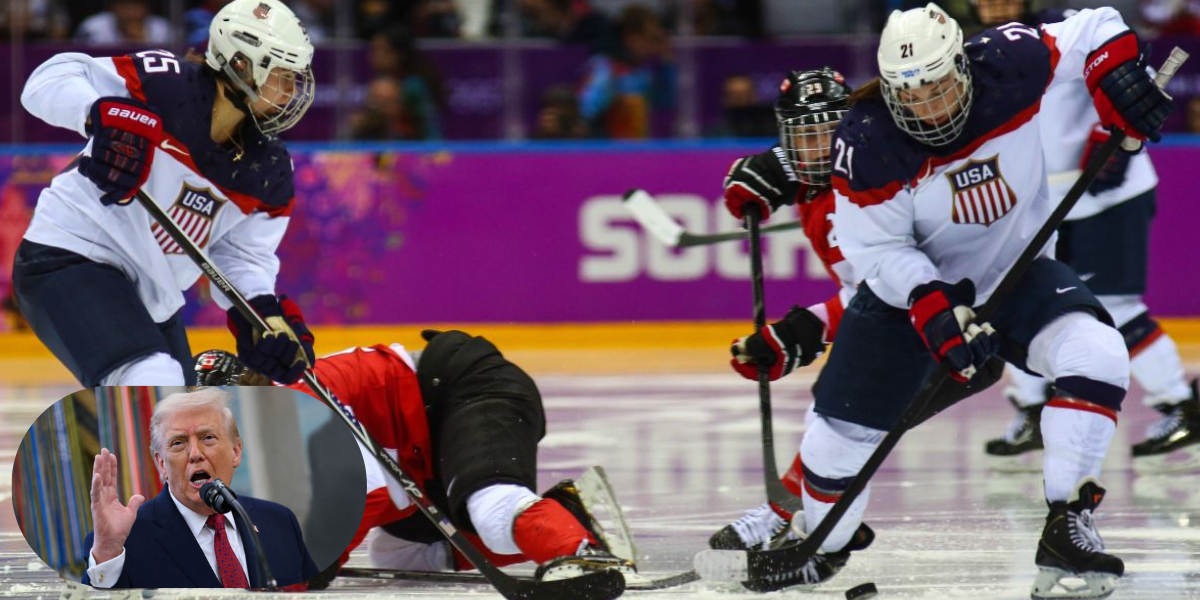 Trump joke sparks backlash after double Olympic gold triumph