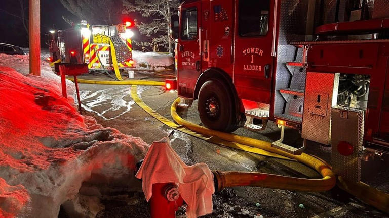 Firefighters responded to house fire on Oak Tree Avenue in Warwick