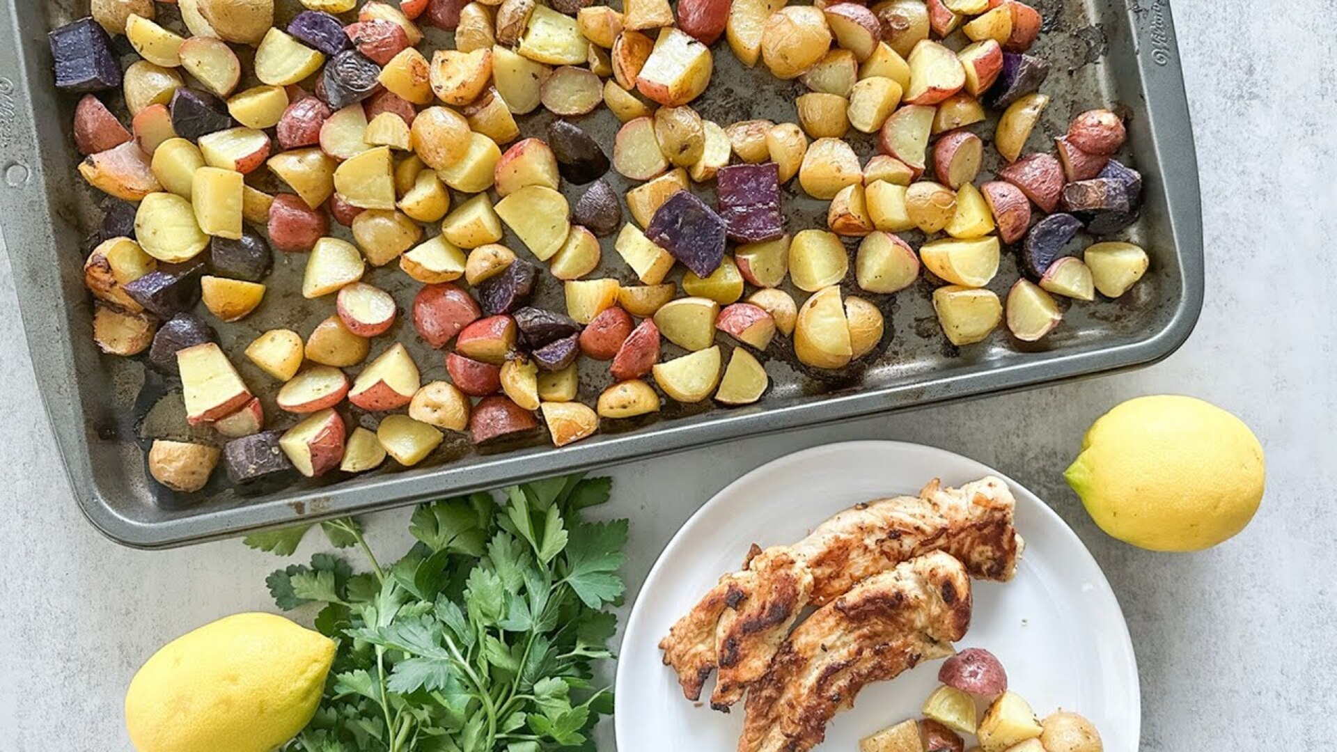 Greek-style roasted potatoes recipe