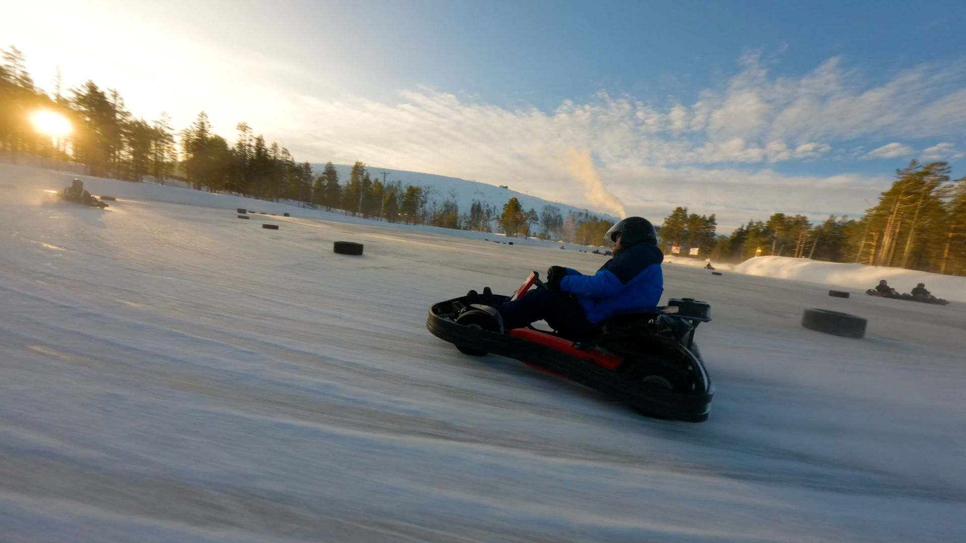 Winter activities by FPV drones, part 6