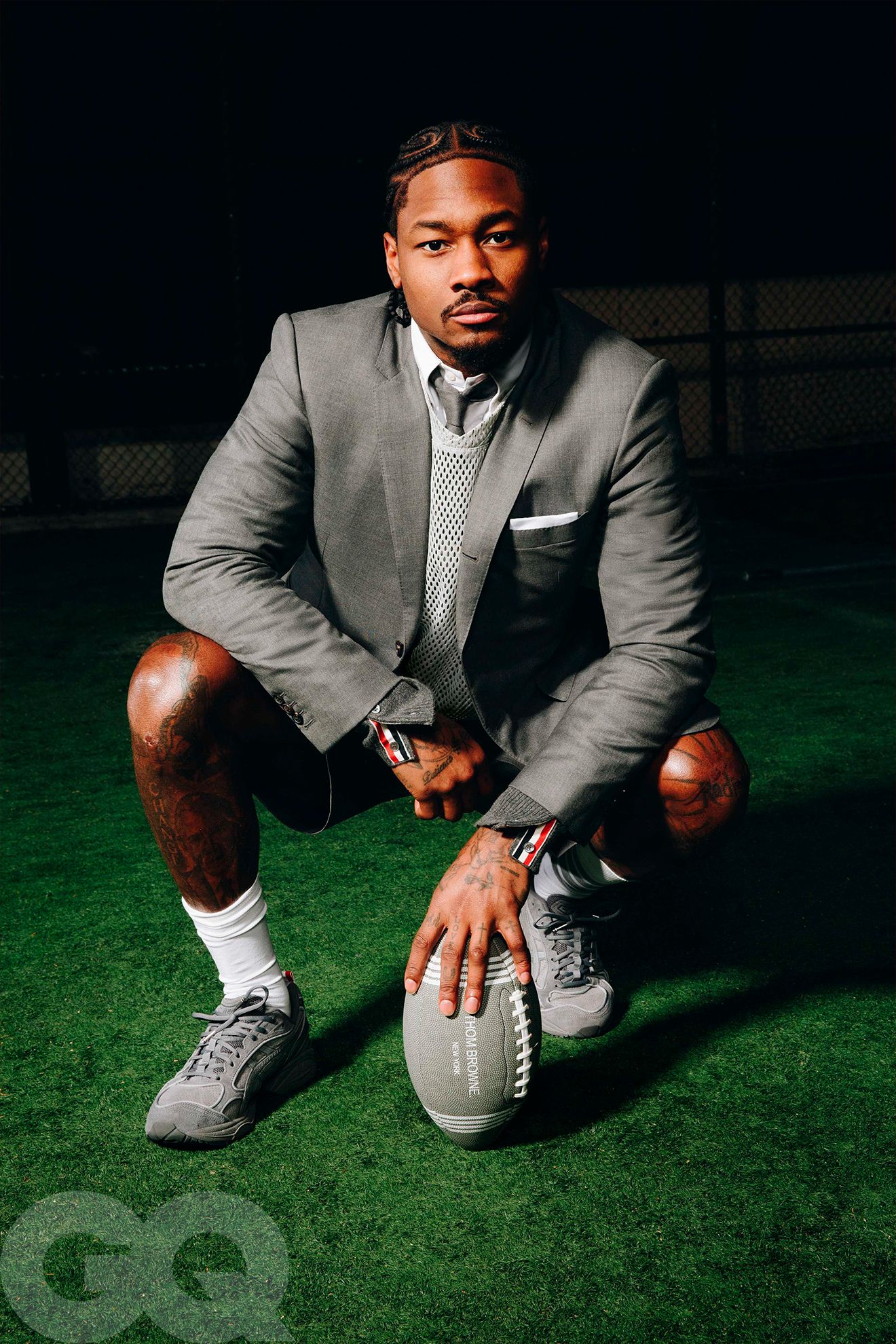 Stefon Diggs test-drives Thom Browne’s surprise new sneaker collab