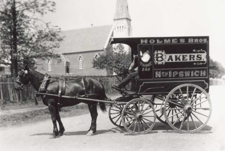20 items delivered to doorsteps in the olden days