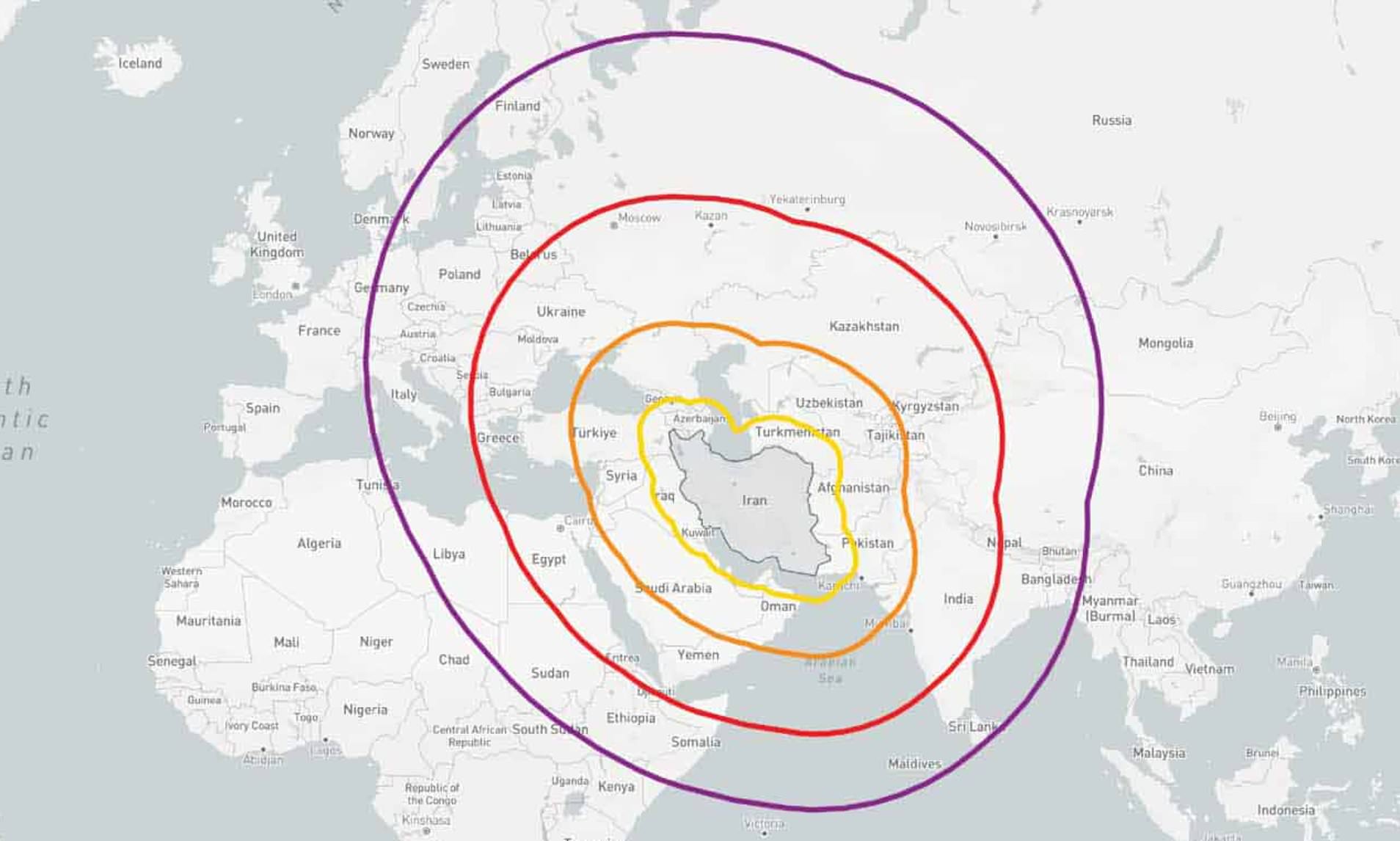 How Iran's missiles can reach Europe amid warnings sleeper terror cells ...