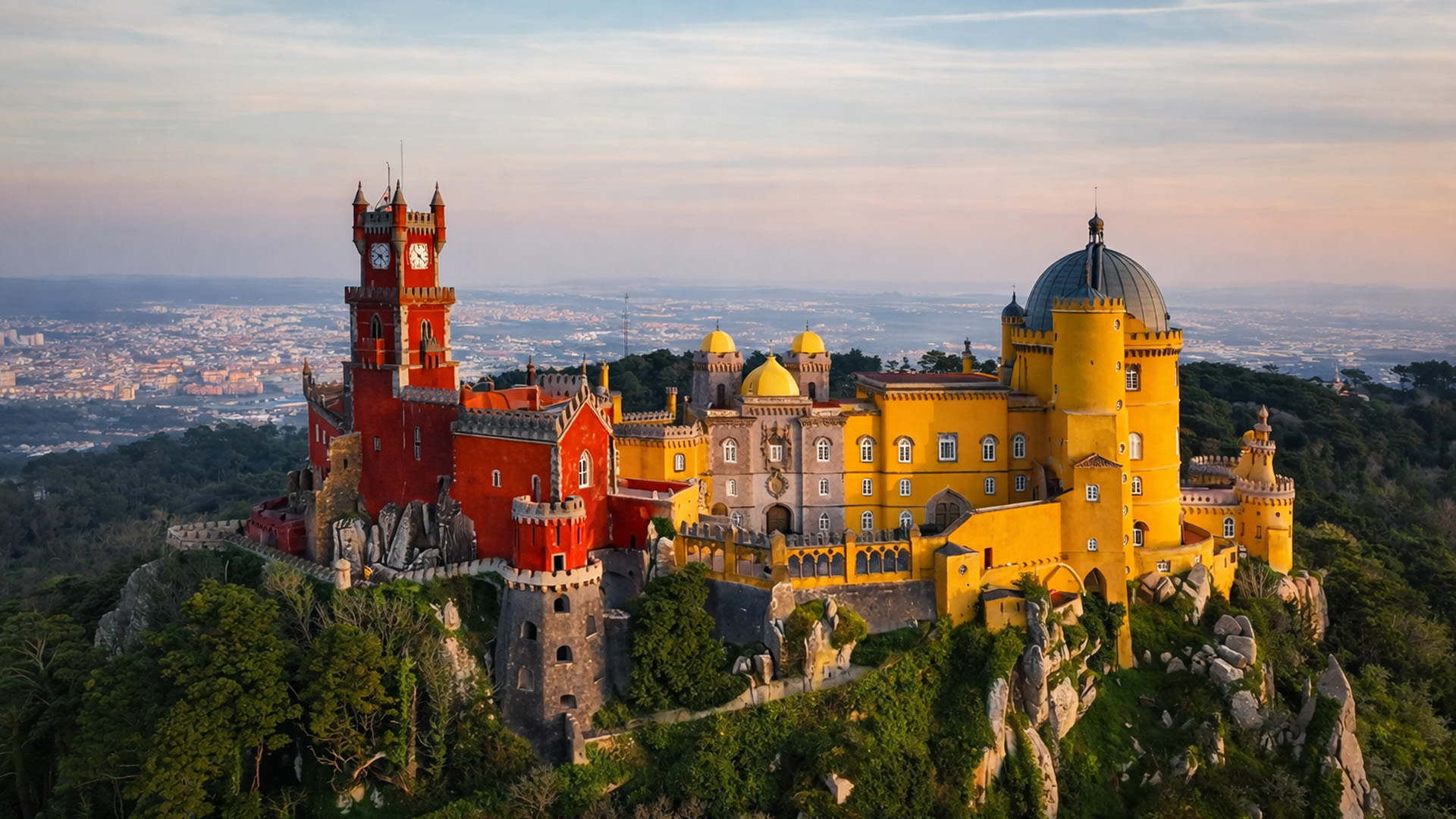 Por que construir um palácio no topo de uma montanha?
