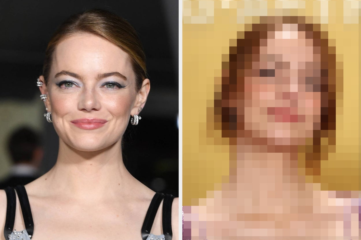People think that Emma Stone looks completely different after seeing ...