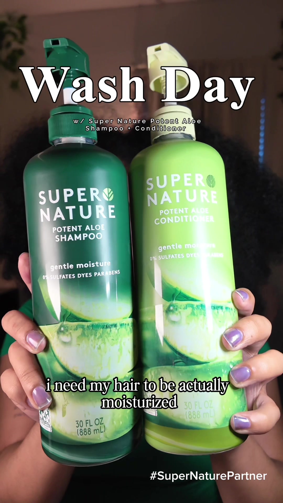 Aloe based wash day favorites