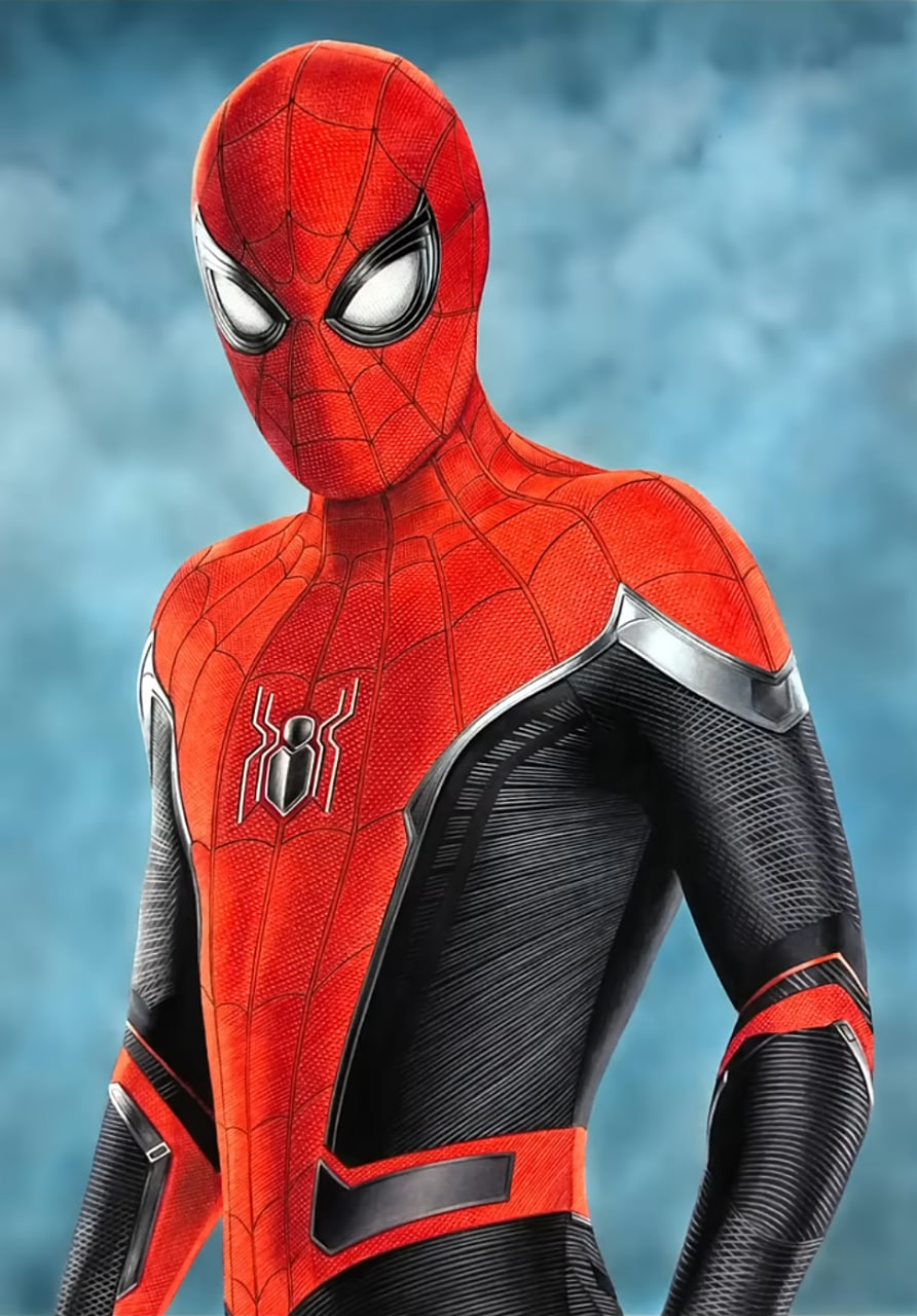 Spider-Man Far From Home time lapse art