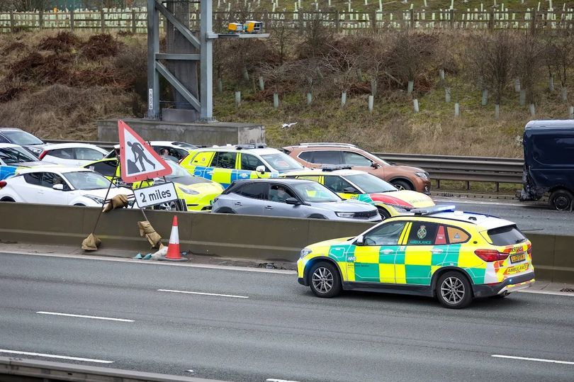 Police issue update on M62 crash as three people left hurt