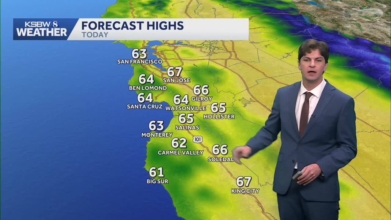 March 3 KSBW weather forecast