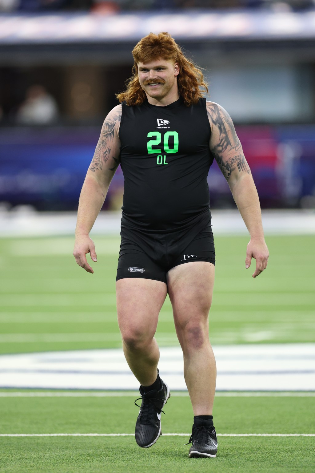 Meet Gennings Dunker, whose mesmerizing mullet went viral at 2026 NFL ...