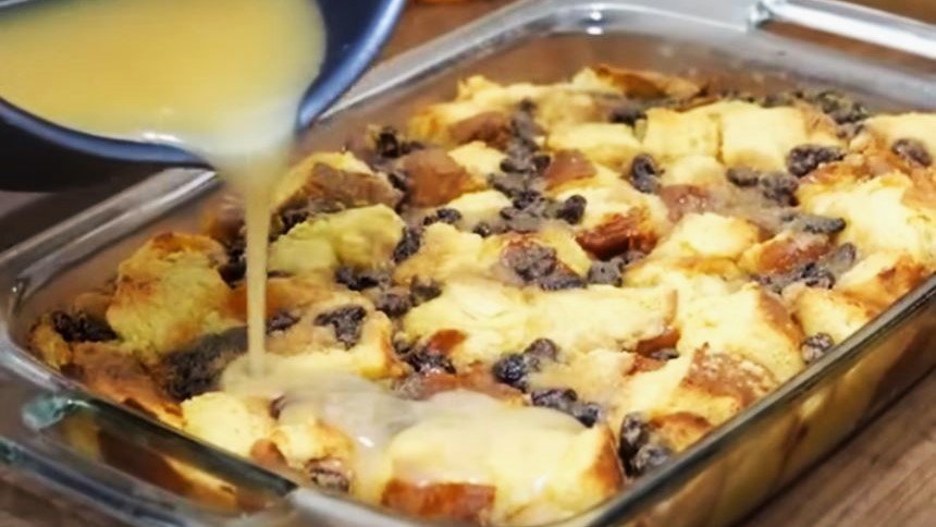 Super delicious bread pudding recipe!