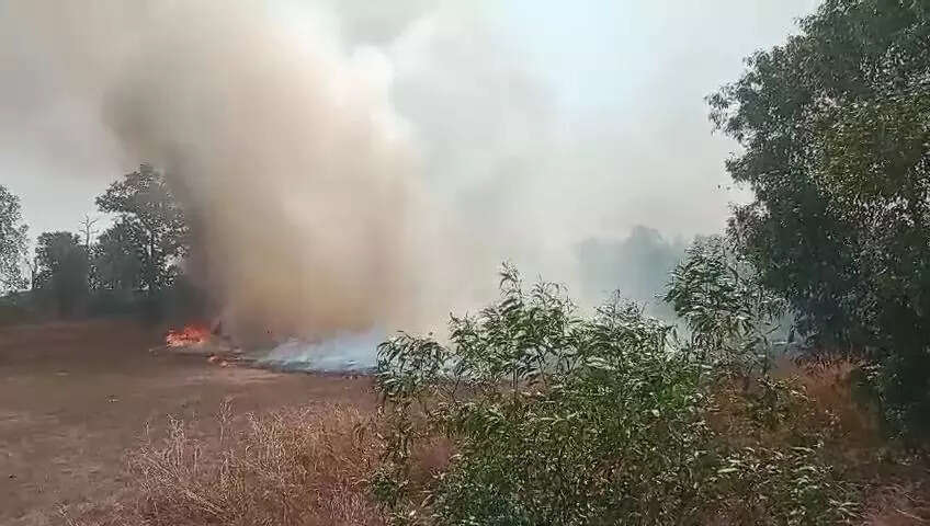 Fire at Veer Surendra Sai Airport campus in Jharsuguda